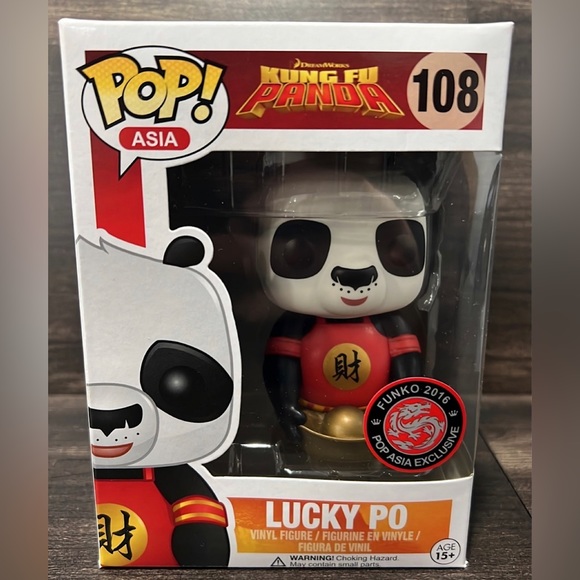 Other | Funko Pop Lucky Po Exclusive 18 Vaulted Protector | Poshmark
